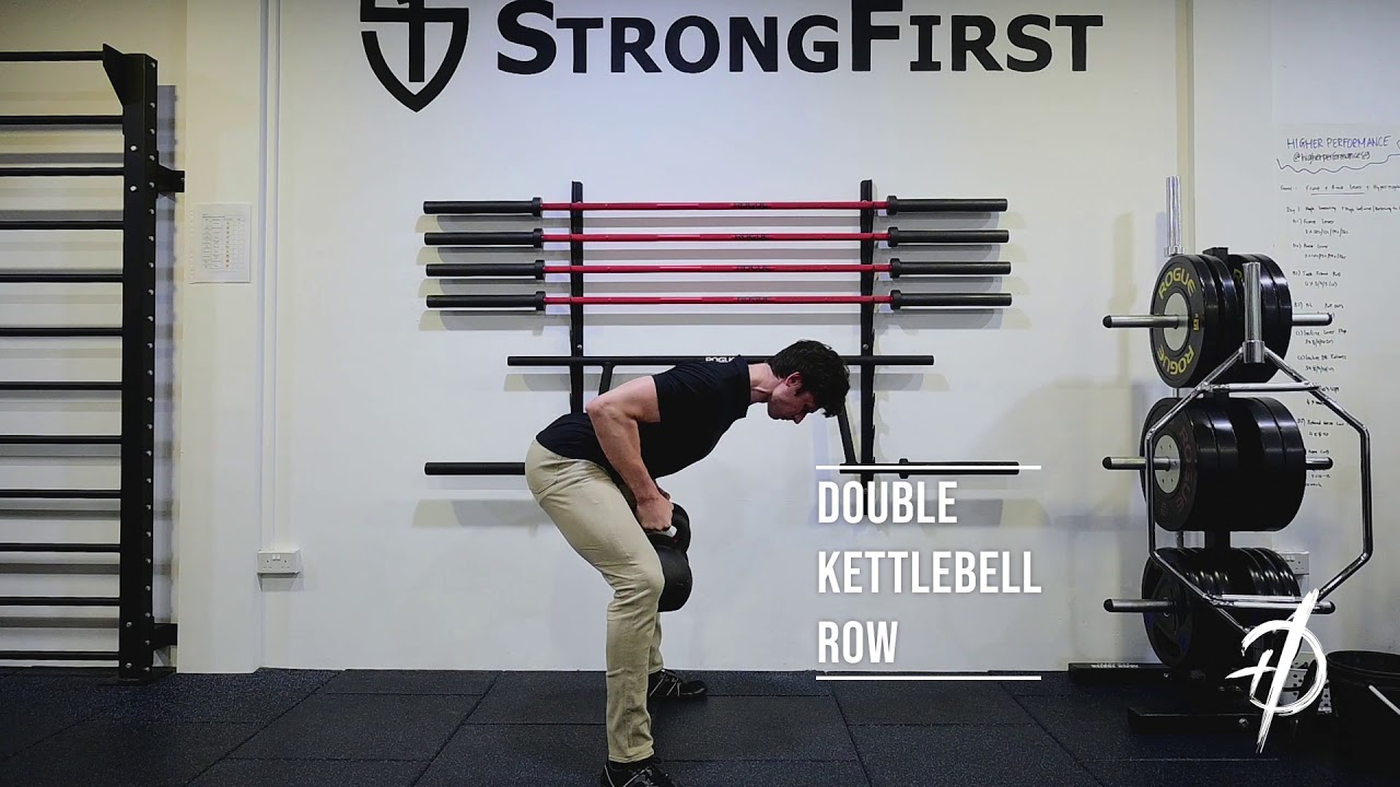 Double Kettlebell Row - YouTube