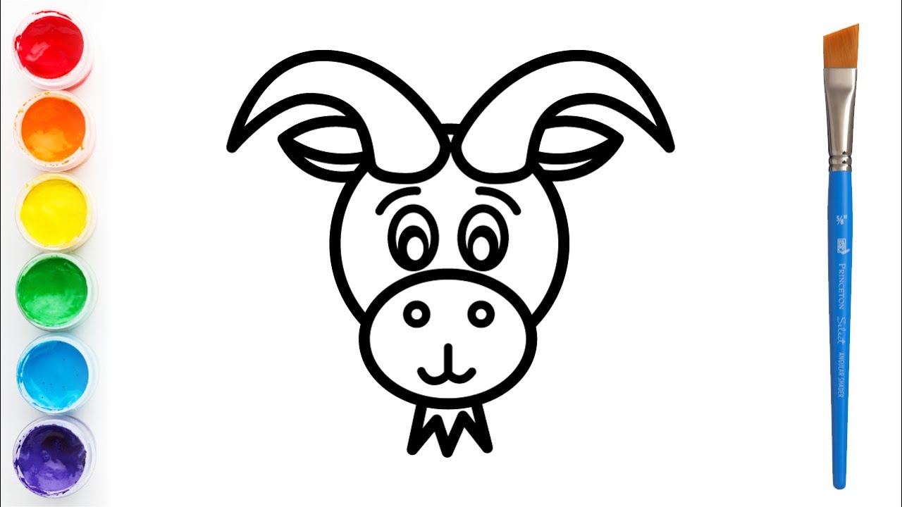 How to Draw an Got For Kids And Toddlers - YouTube