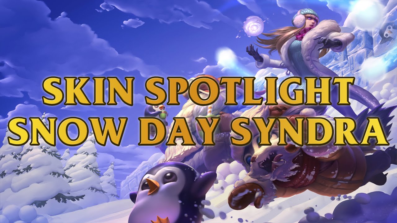 Snow Day Syndra Skin Spotlight - YouTube