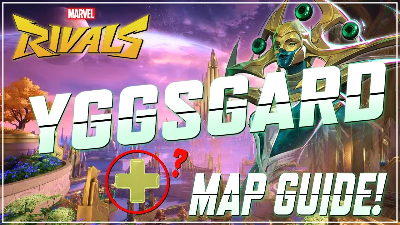 Marvel Rivals - Yggdrasil and Yggsgard Map Guides! Health packs, routes ...