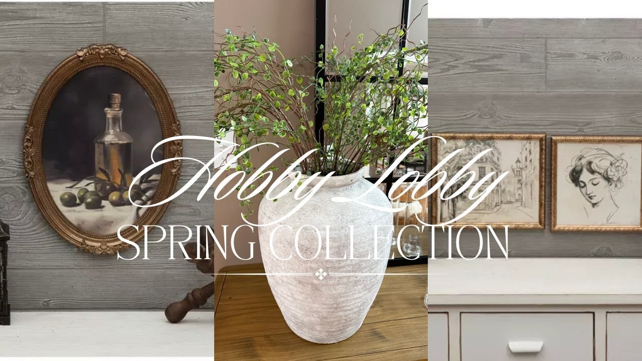 HOBBY LOBBY SPRING SHOP WITH ME || WHAT’S NEW AT HOBBY LOBBY || SPRING ...