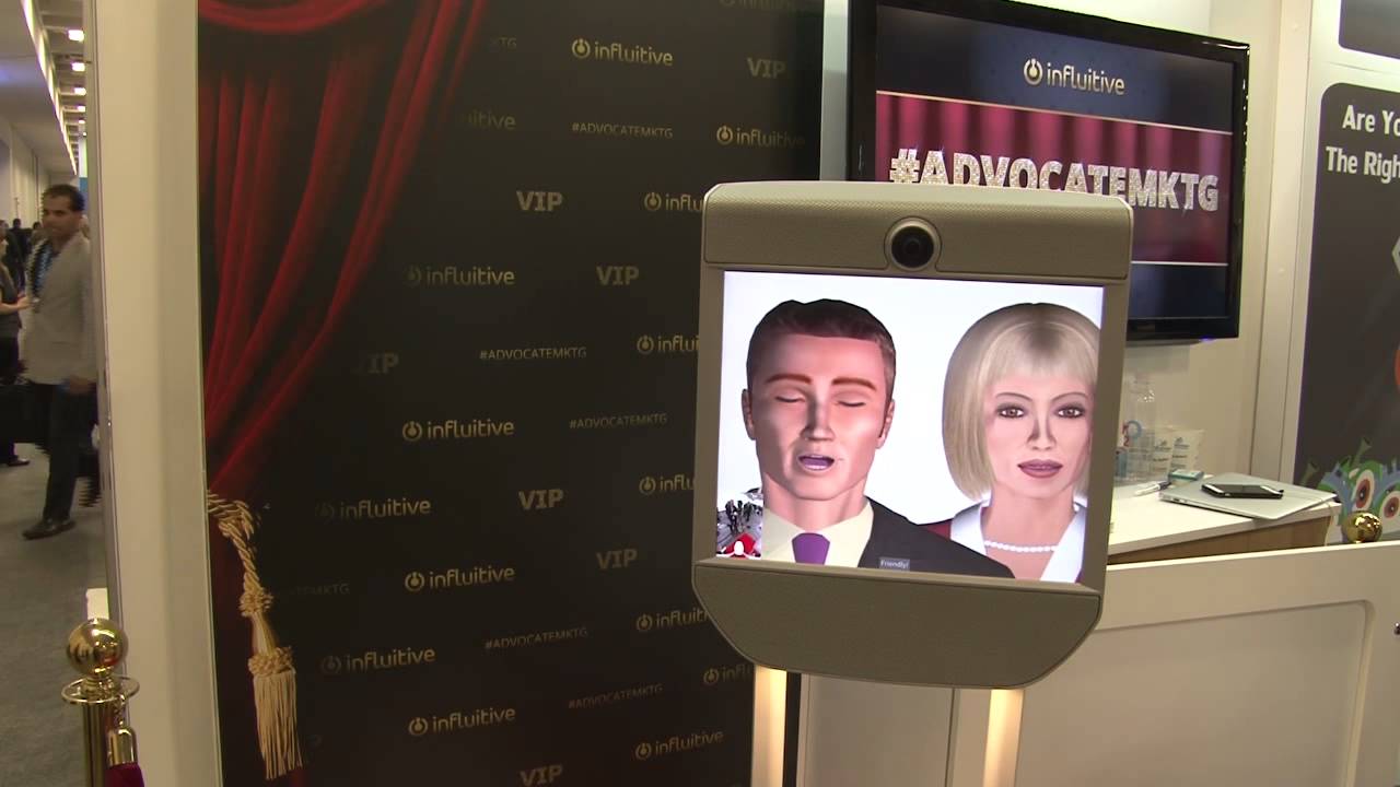 Interactive Avatars on Beam SP Device in Influitive Booth at Dreamforce ...