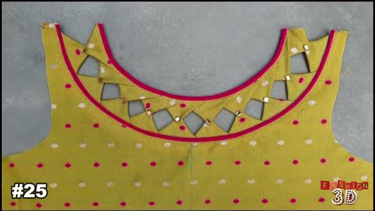 Goll Gala Design || New Neck Design - YouTube