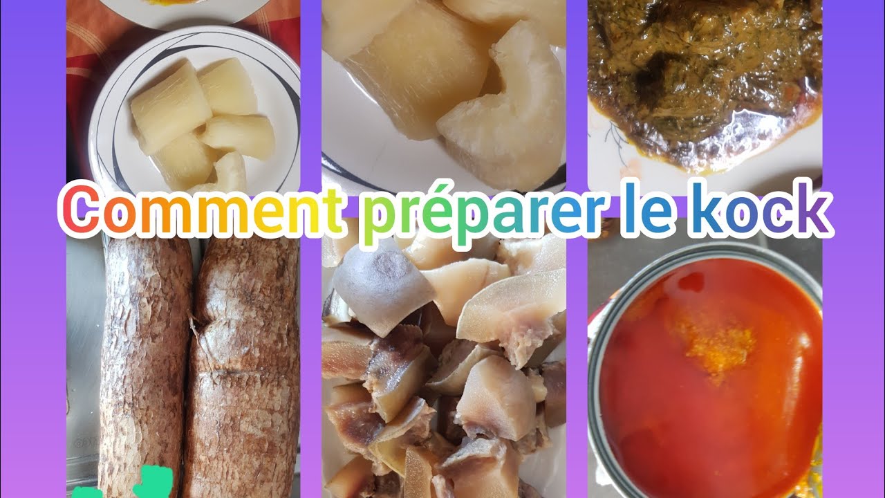 Comment préparer le kock/ how to cook" kock" - YouTube