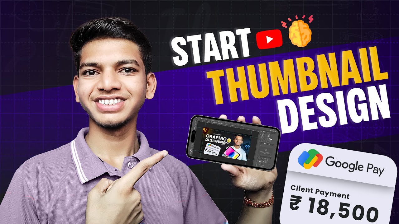 Thumbnail Design Mobile | Learn Thumbnail Designing and Earn Money ...