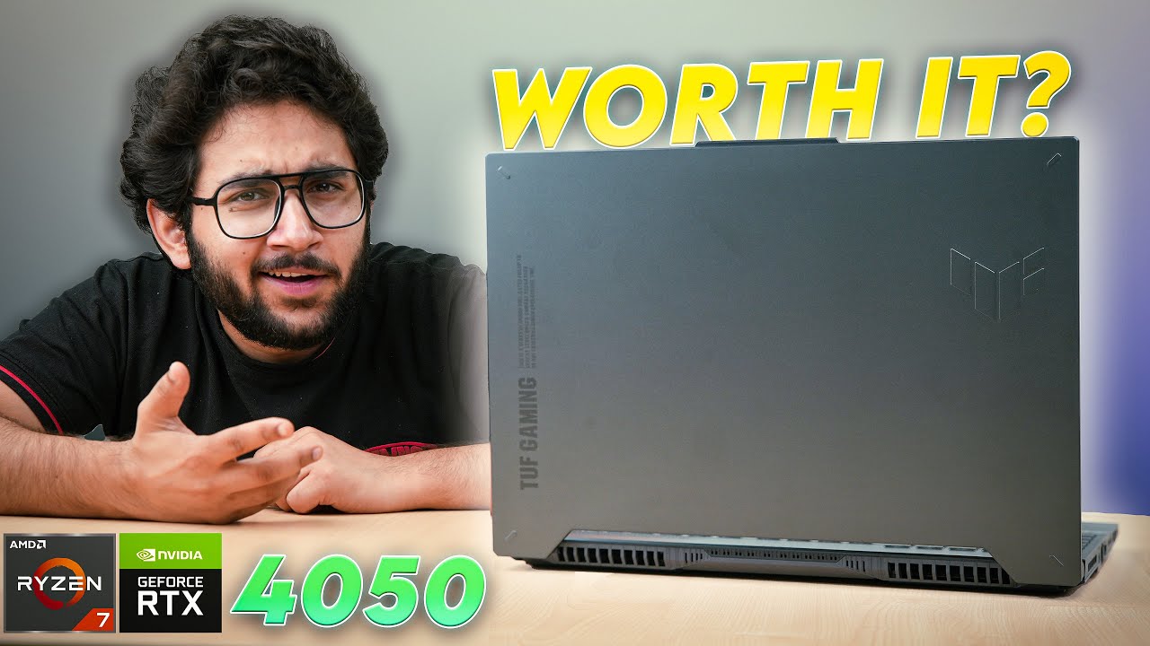 Another RTX 4050 Gaming Laptop - Asus TUF Gaming A15 (2023) | Ryzen 7 ...