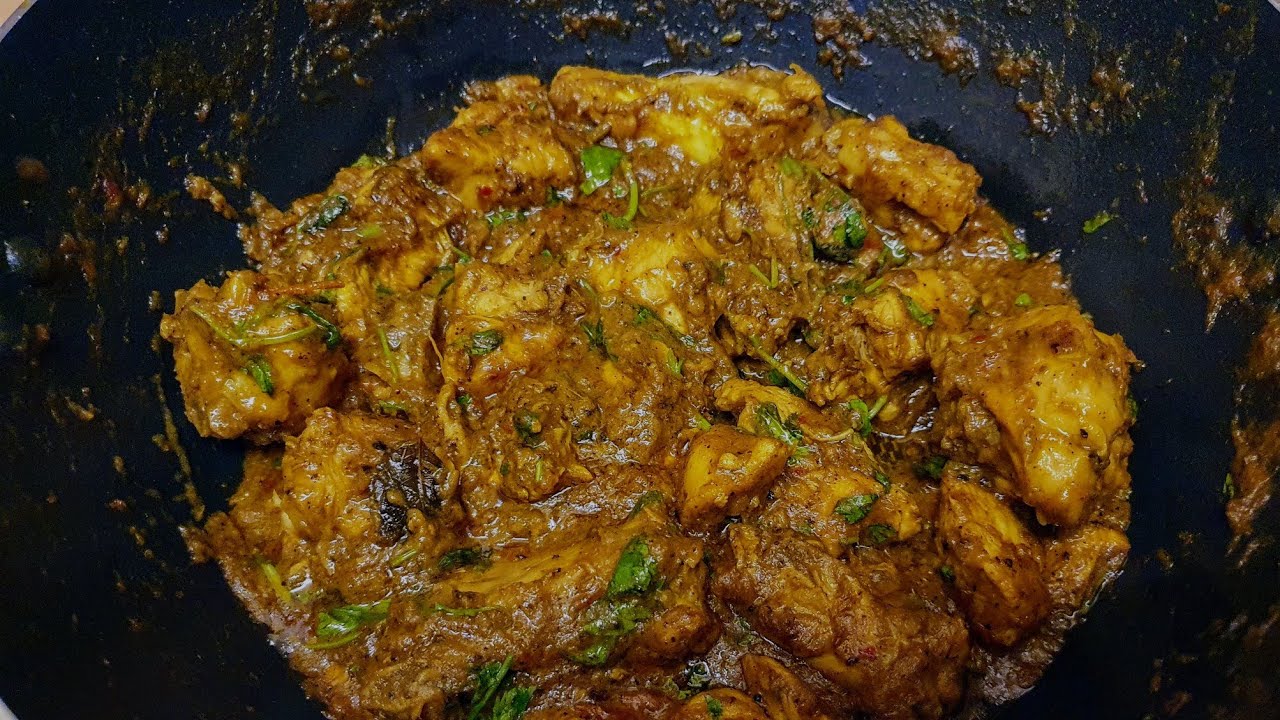 Pepper Chicken Masala | Chicken semi gravy | Side dish recipe | Yummy ...