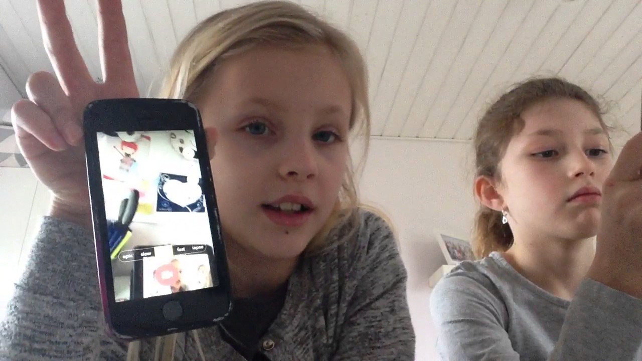 Kelly og Laura laver musical.ly - YouTube