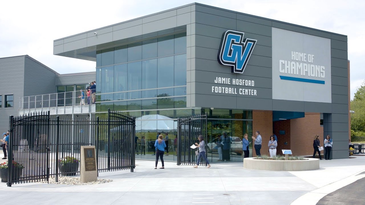 Jamie Hosford Football Center Dedication - YouTube