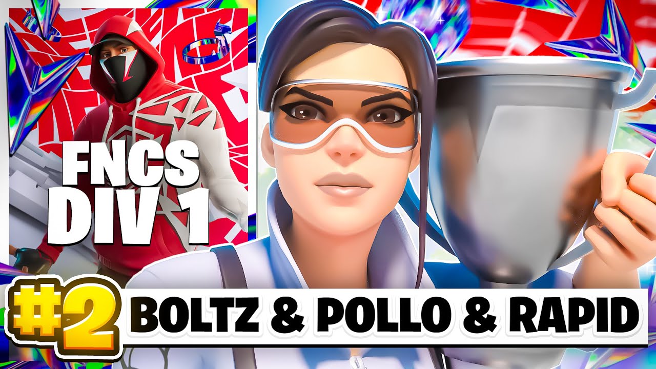 2ND PLACE FNCS DIVISION 1 🏆 | ft. Pollo & Kbmrapid - YouTube