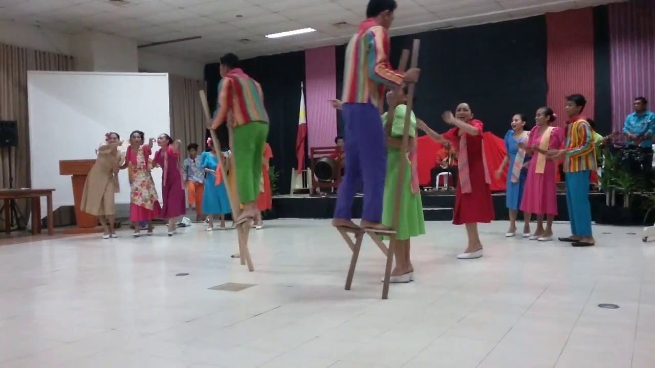 Native Filipino Dances: Sabong Dance and Sayaw sa Bangko - YouTube