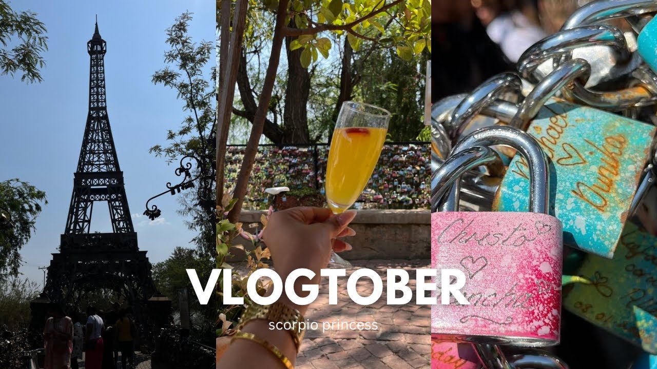 VLOGTOBER: Episode 1 | Spa Date | Little Paris Harties | Safari | South ...