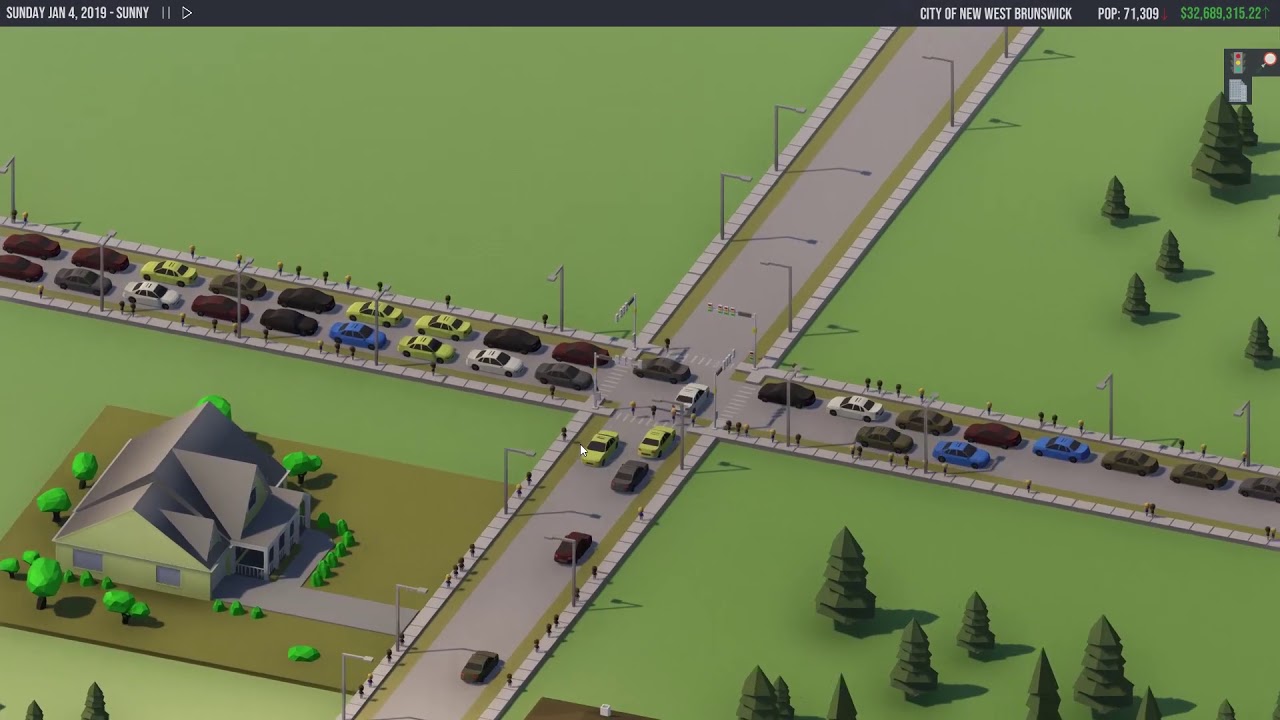 Metropolisim - Pre Alpha - Intersection - YouTube