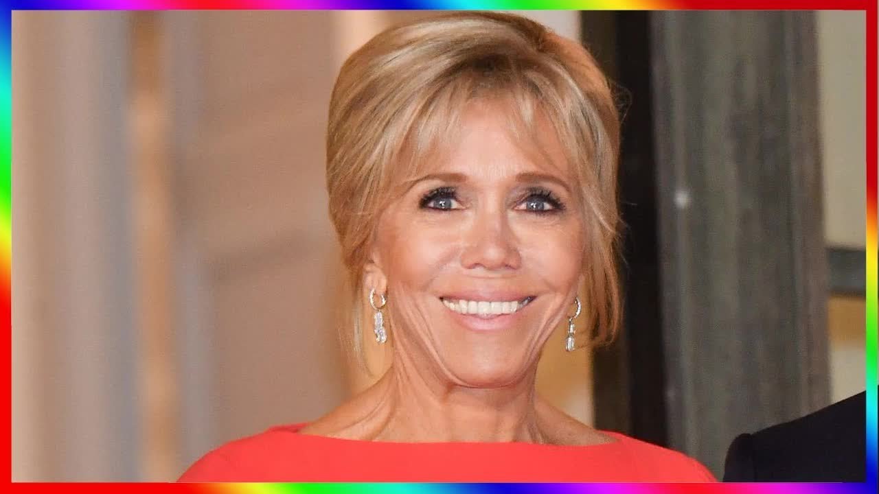 Brigitte Macron avec un short ultra court, affole la France ! - YouTube