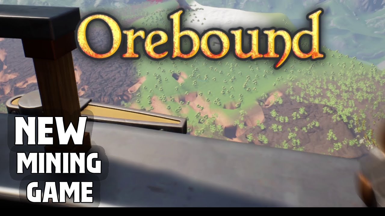 New DWARVEN minecraft type game - Orebound demo - first look, let's ...