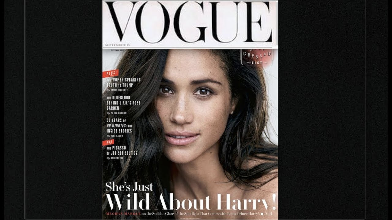 Meghan Markle To Have Column In US Vogue Magazine (2019) - YouTube