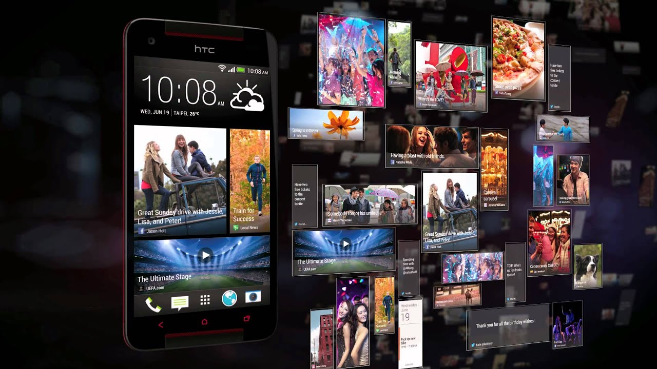 HTC Butterfly s - First Look - YouTube