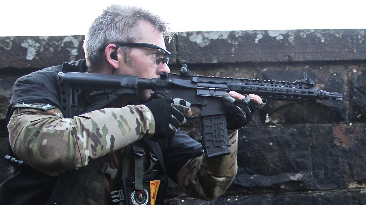 Tippmann M4 Airsoft at Section8 - YouTube