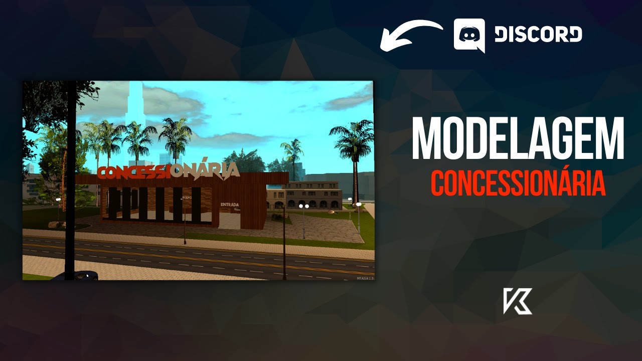 MTA:SA MODELAGEM CONCESSIONARIA - YouTube
