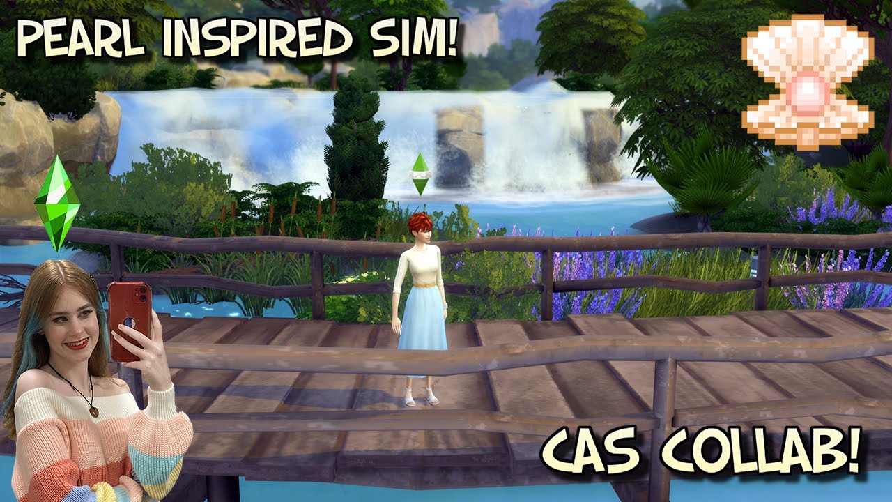 🤍 Gemstones CAS Collab! Creating a Sim for MY Birthstone! (PEARL) Sims ...