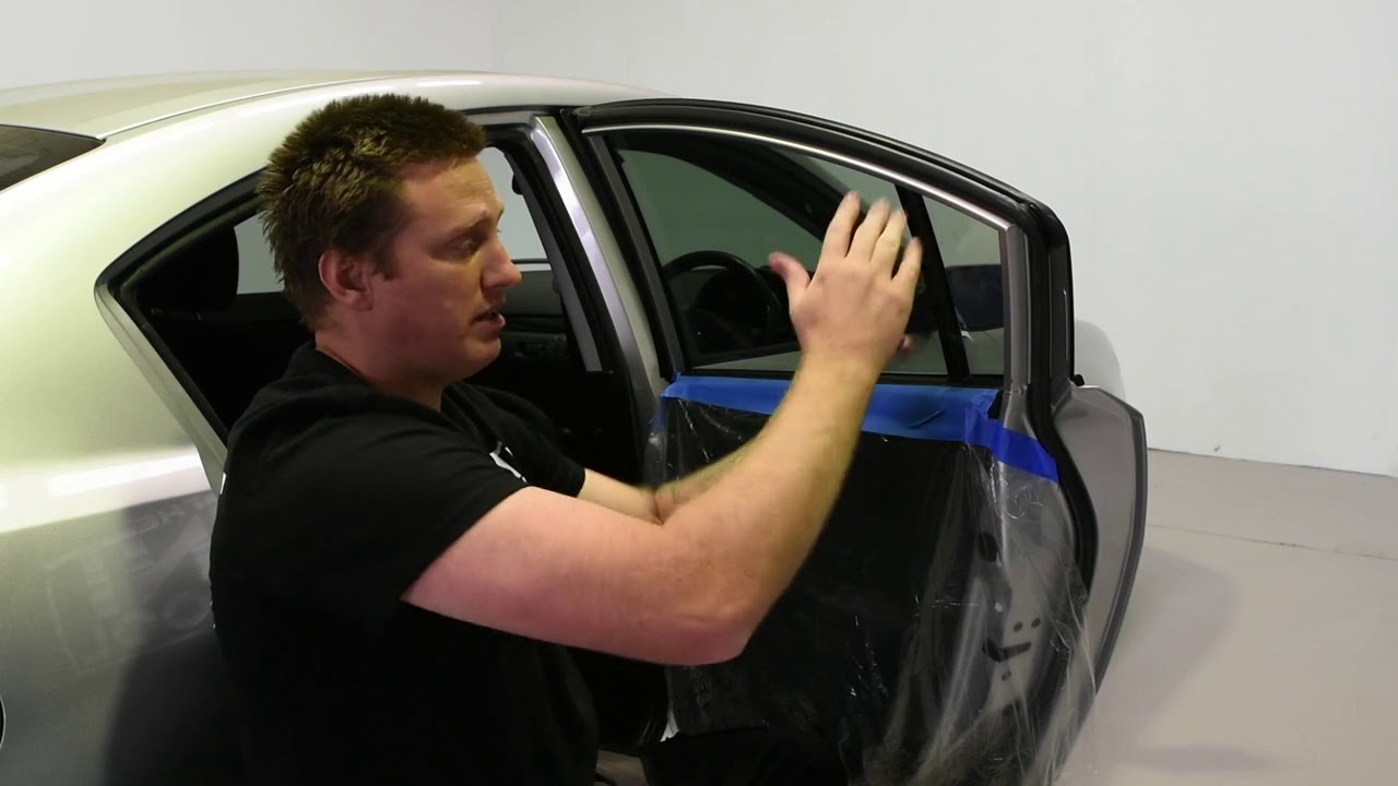 Automotive Film Removal Natural - Removing window tint film - YouTube