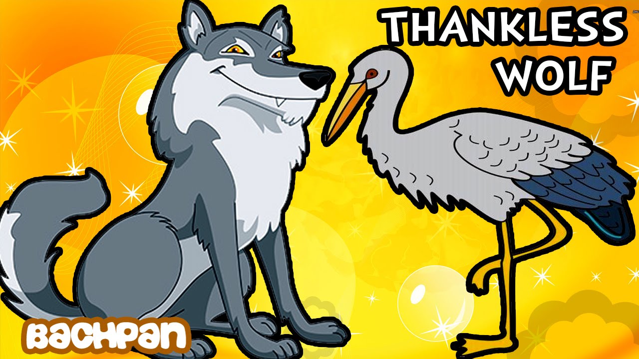 Moral Stories For Kids In English | The Thankless Wolf | Animated Short ...