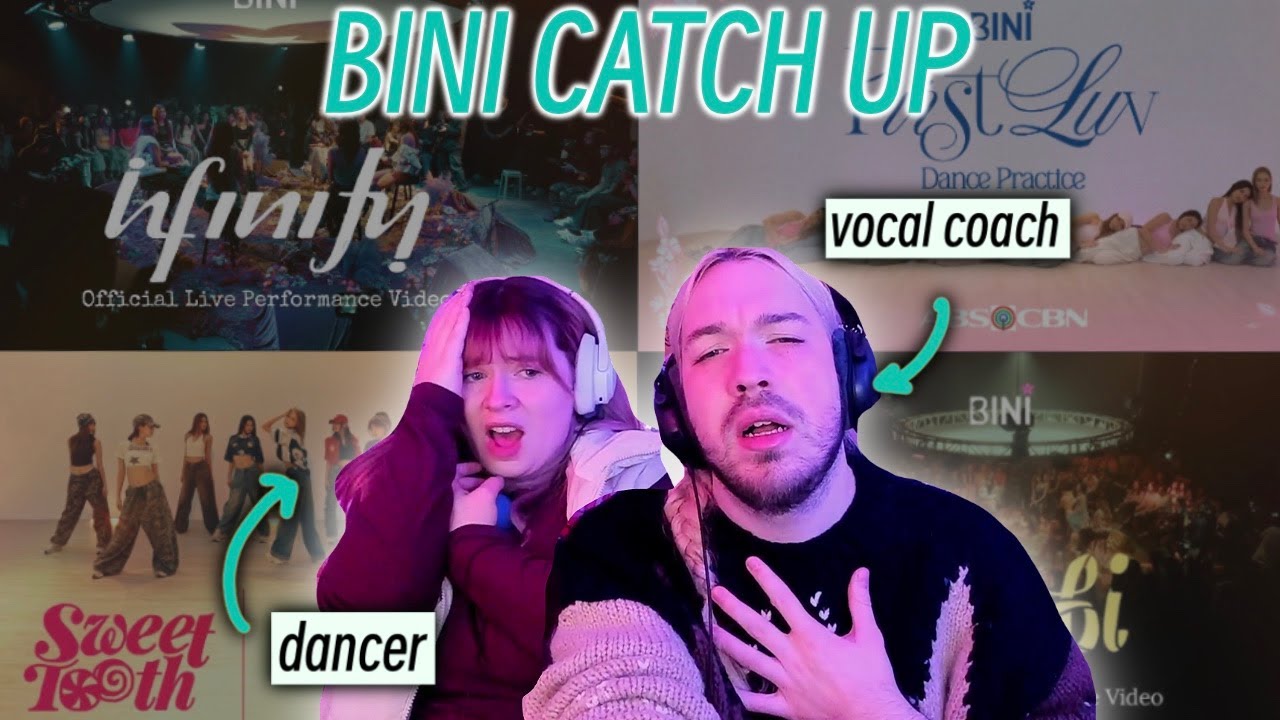BINI Performance Video & Dance Practice REACTION! Vocal coach & dancer ...