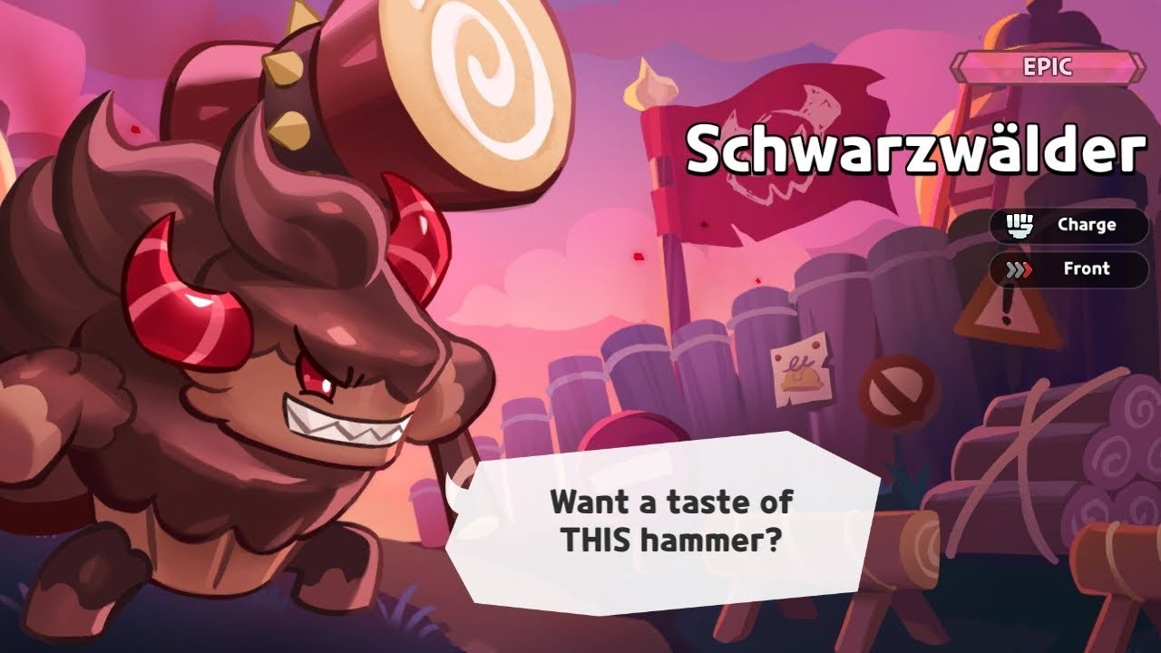 Schwarzwälder/Choco Werehound Brute's Gacha Animation || Cookie Run ...