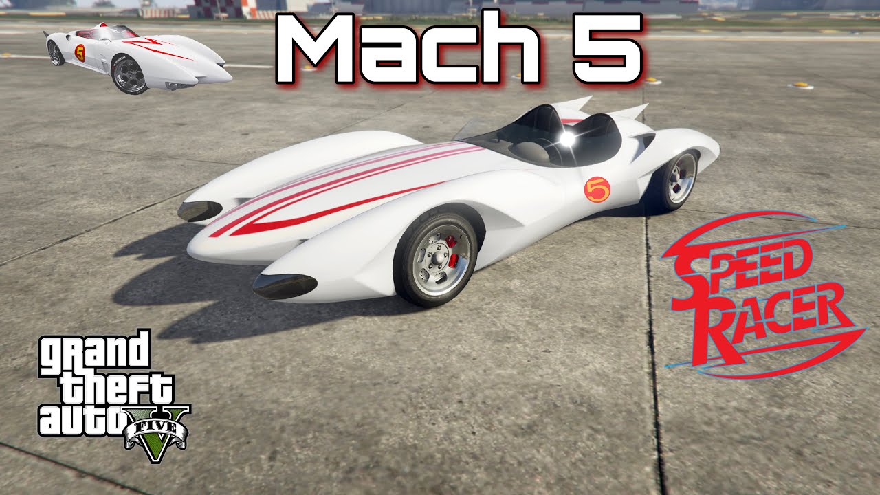 How To Make The Mach 5 (Speed Racer) On GTA 5 | Hana x Bana - YouTube