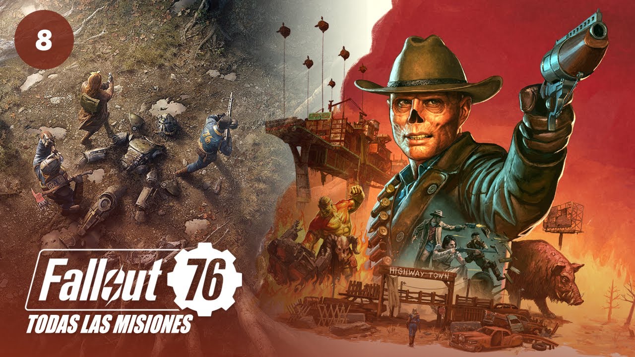 8 · Jugamos la NUEVA EXPANSIÓN 'BURNING SPRINGS' | FALLOUT 76 - YouTube