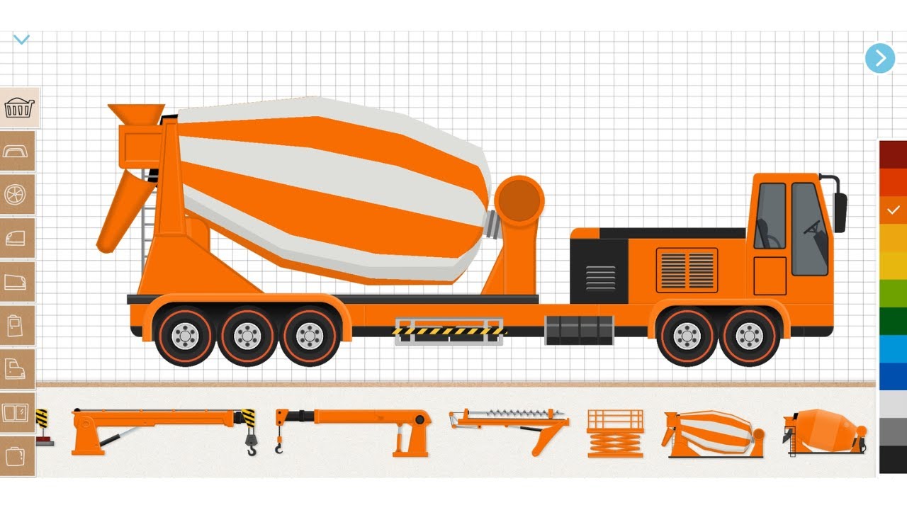Building a High Power Cement Mixer in Labo Construction Truck - YouTube