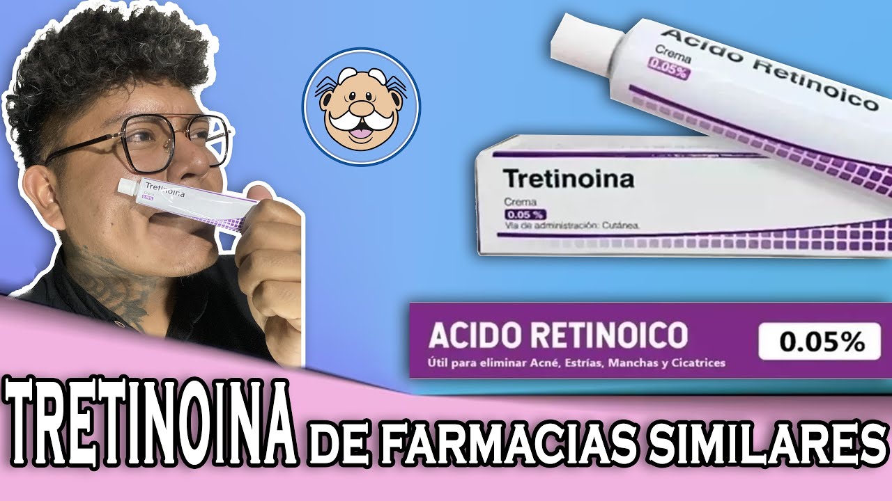 Tretinoina de farmacias similares / Empezare a usarla - YouTube