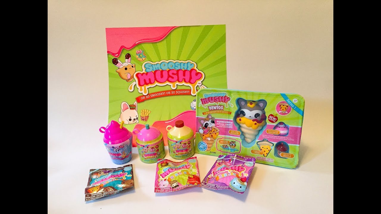 BEST NEW SQUISHIES! SMOOSHY MUSHY REVIEW BOX! - YouTube