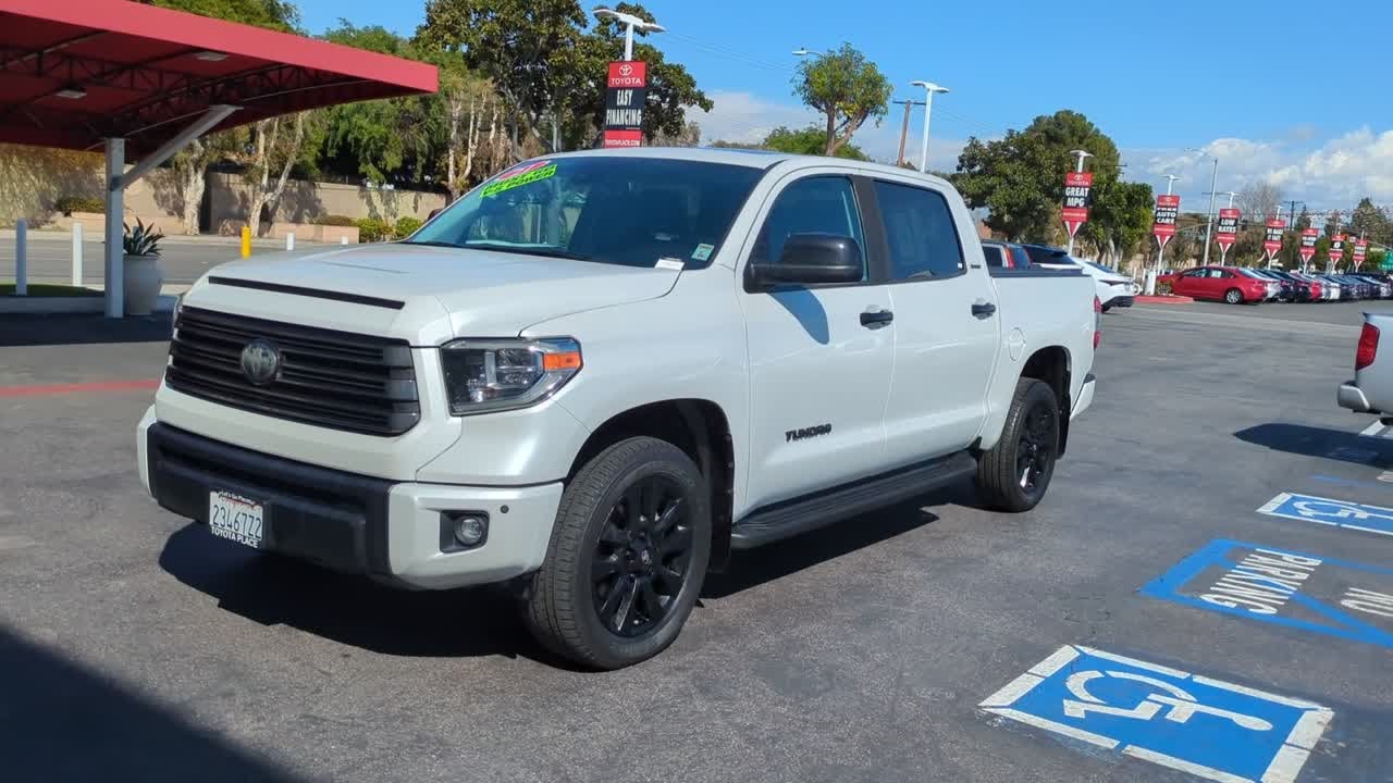 2021 Toyota Tundra Limited CA Orange County, Garden Grove, Westminster ...