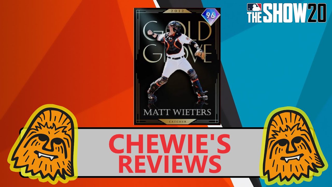 Chewie's Reviews - Gold Glove Matt Wieters | MLB THE SHOW 20 - YouTube