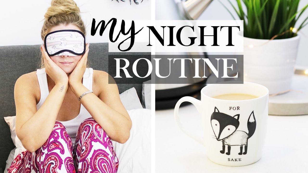 MY NIGHT ROUTINE! 2016 - YouTube