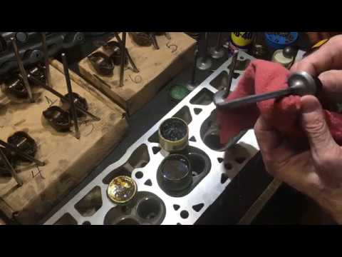Valve Lapping by hand - YouTube