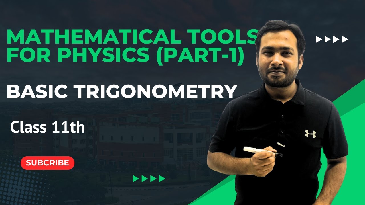 Mathematical Tools For Physics Part 1 for class 11 | By Shahbaz Sir - YouTube