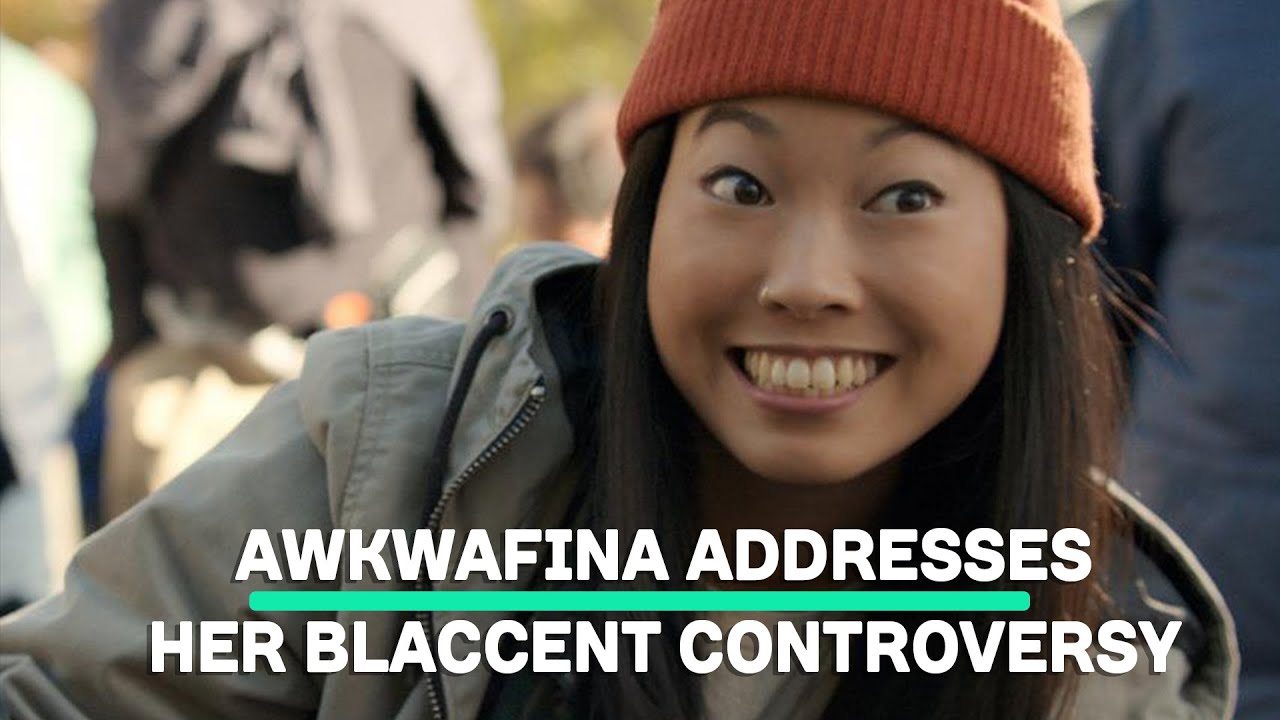 Awkwafina's Awkward Blaccent Controversy - YouTube