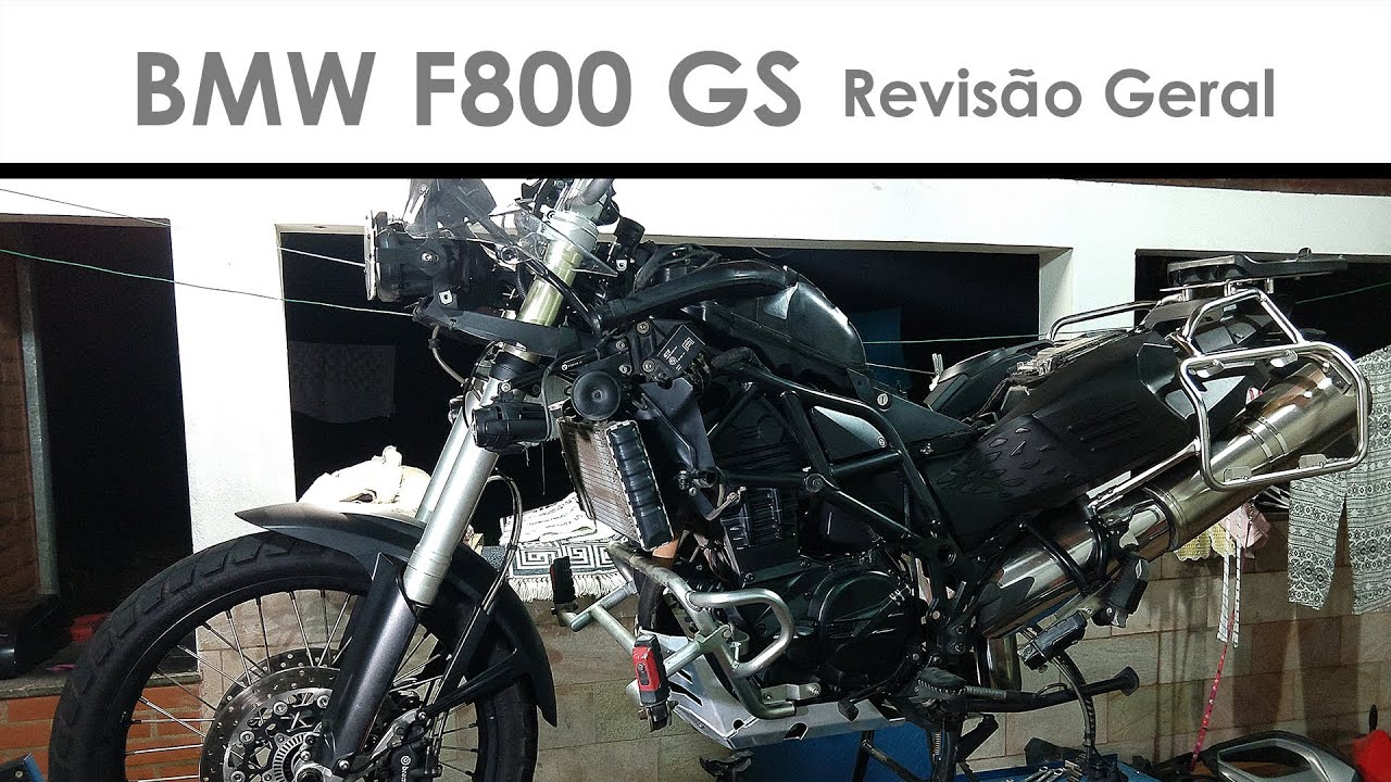 Revisão Geral na BMW F800 GS - YouTube