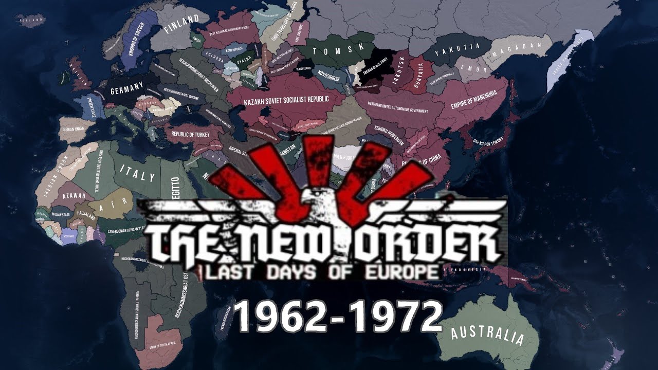 TNO (1962 - 1972) Hoi4 Timelapse - YouTube