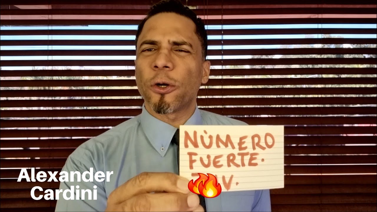 Alexander cardini, NUMERO Fuerte Hoy | Numeros de la Suerte | 10 y 11 ...
