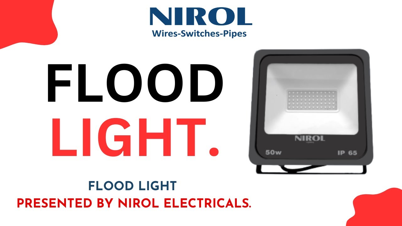 Flood Light Nirol Electricals P.V.T L.T.D. - YouTube