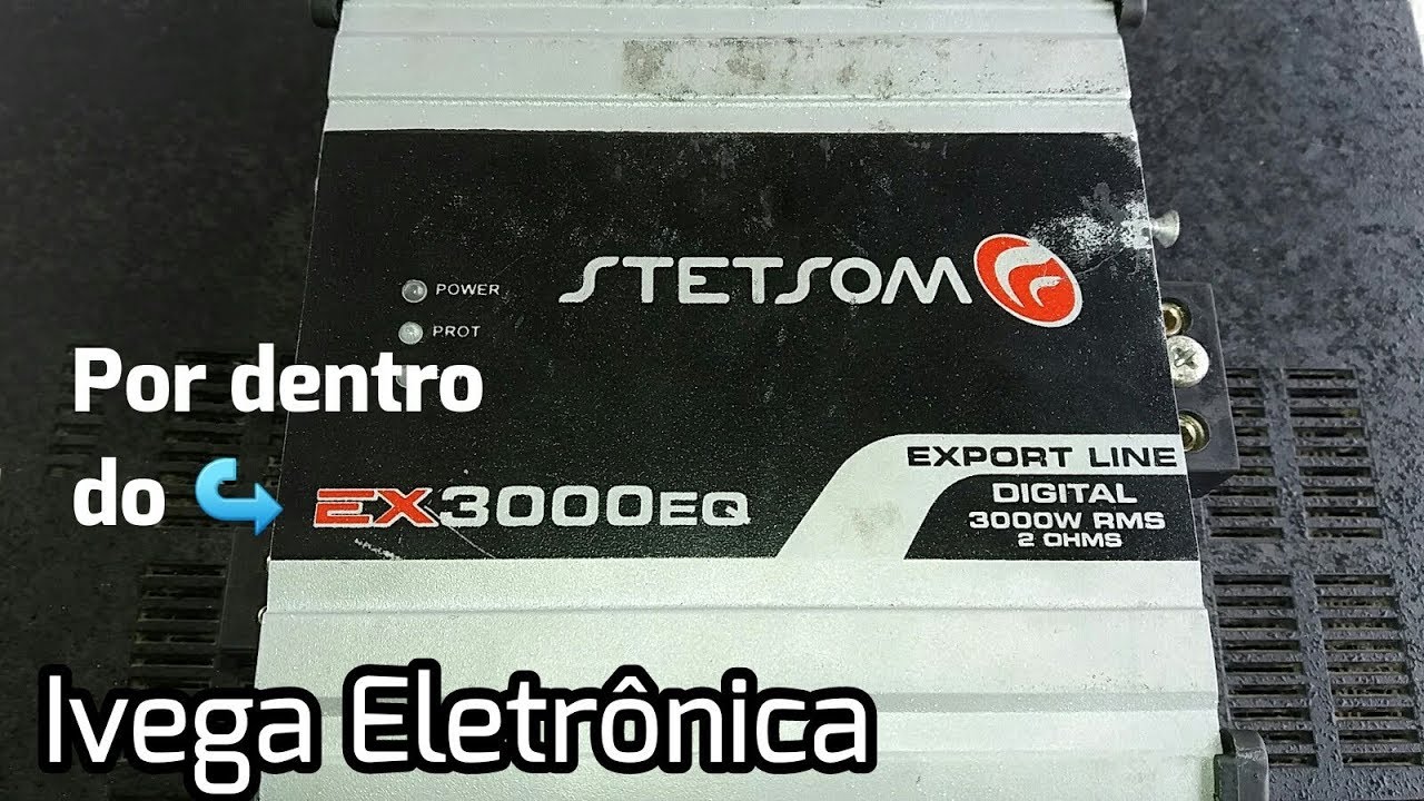 Por dentro do módulo Stetsom EX3000eq - YouTube