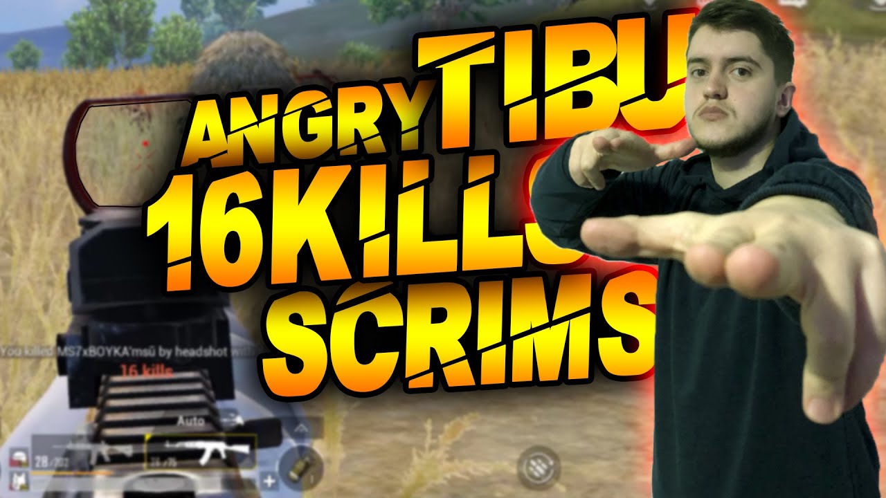 angryTIBU 16KILLS SCRIMS (ERANGEL) angryTEAM - YouTube