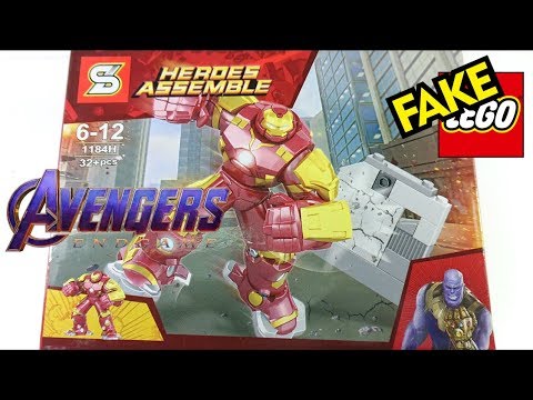 Lego Iron Man New Hulkbuster Big Figure Mech Suit Fake by SY1184 ...