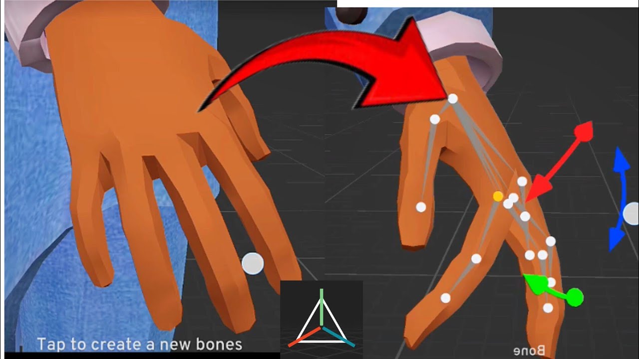 How to Hand Rig in Prisma 3D (Easy Tutorial!) - YouTube