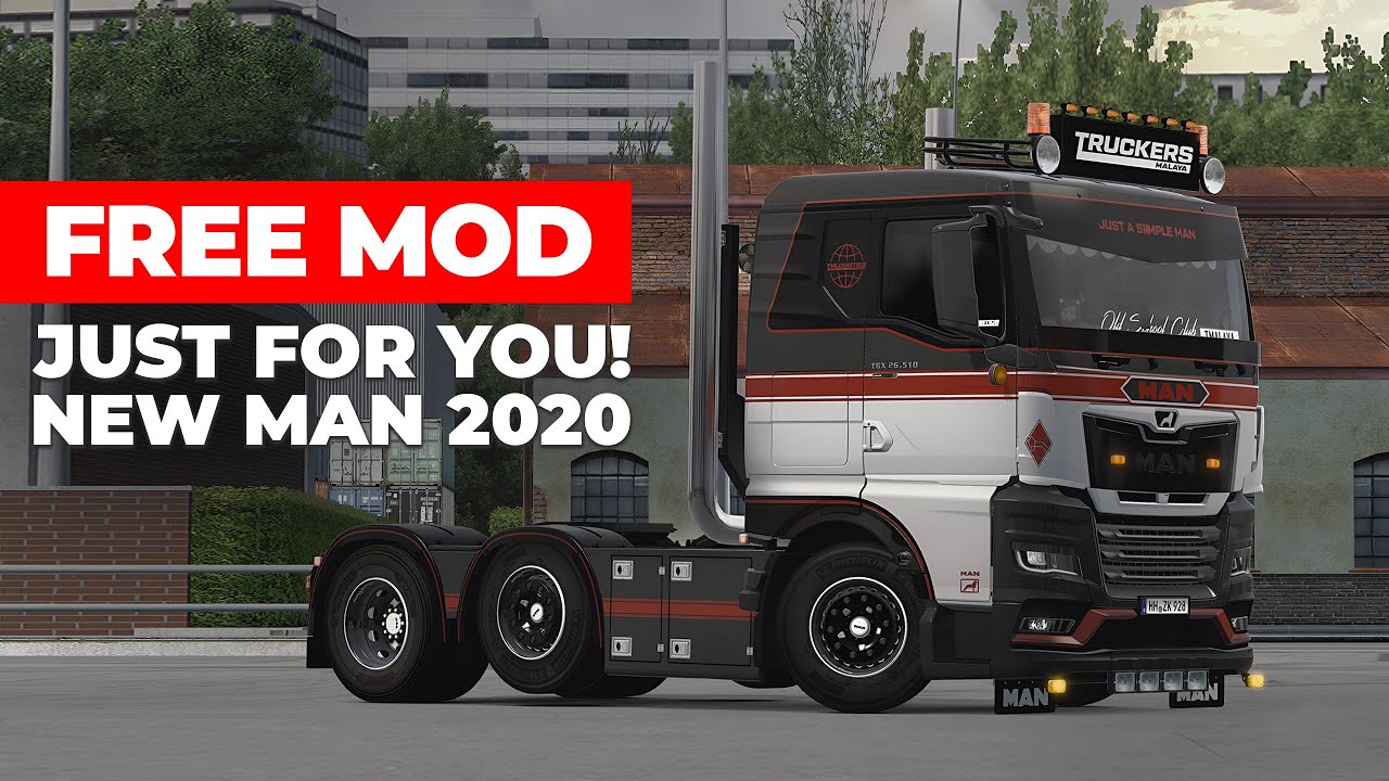 Claim Your FREE Gift Now! MAN TGX 2020 Multicolor Skin Pack for SCS ...