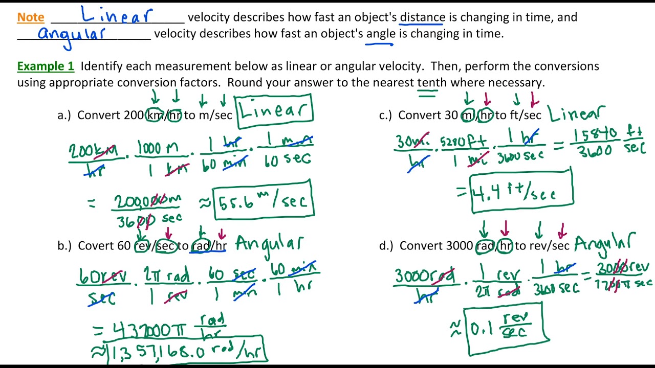 1.3.1 Using Conversion Factors - YouTube