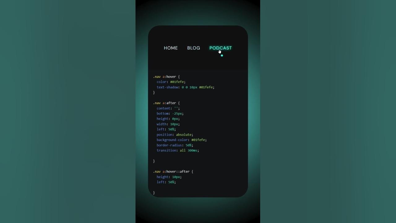 How To Create A Navbar Style Mouse Hover Html Css And Javascript Coding Mkchohan Developer 💯💖